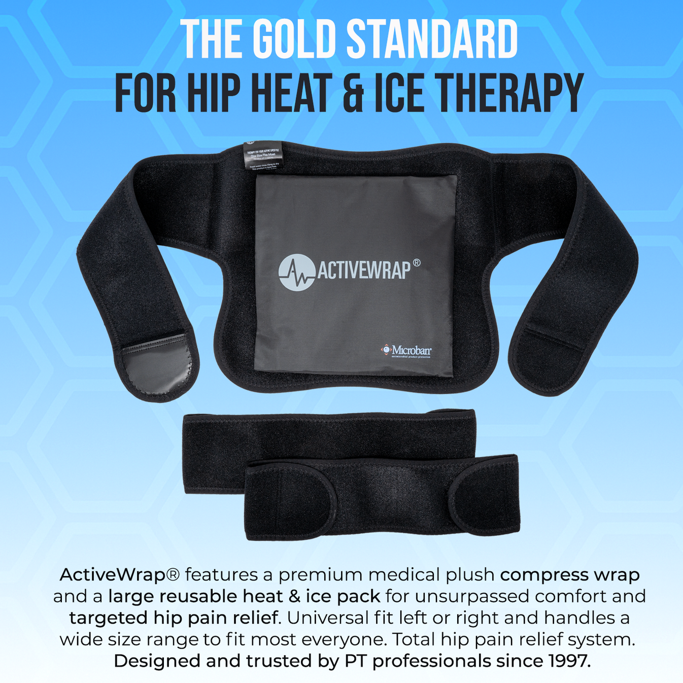 Hip Ice & Heat Wrap – ActiveWrap - Professional Heat & Ice Wraps Since 1997