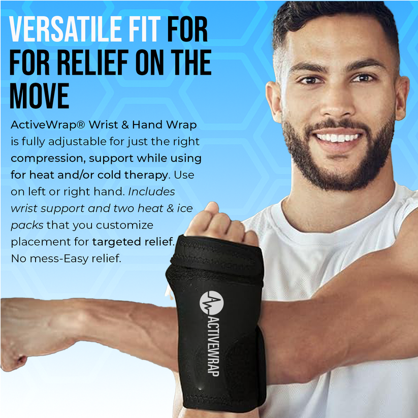 Wrist Ice Pack & Heated Wrist Wrap | ActiveWrap® – ActiveWrap ...